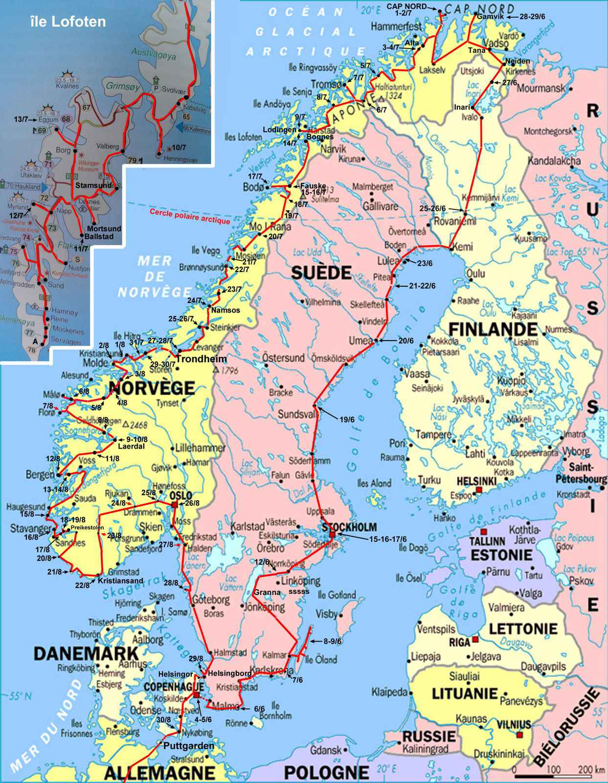 Scandinavie » Vacances - Arts- Guides Voyages