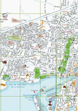 Carte de La Rochelle ≡ Voyage - Carte - Plan