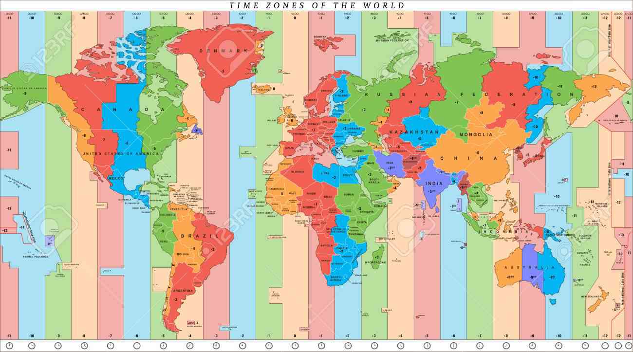 Fuseau Horaire Mondial