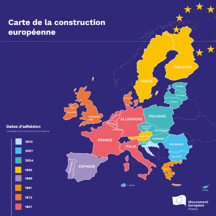 Carte UE ≡ Voyage - Carte - Plan