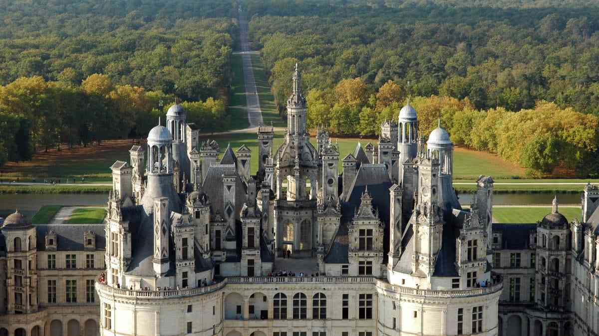 Le Château de Chambord ≡ Voyage - Carte - Plan