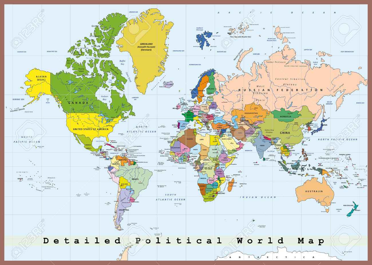 Les capitales du monde ≡ Voyage - Carte - Plan
