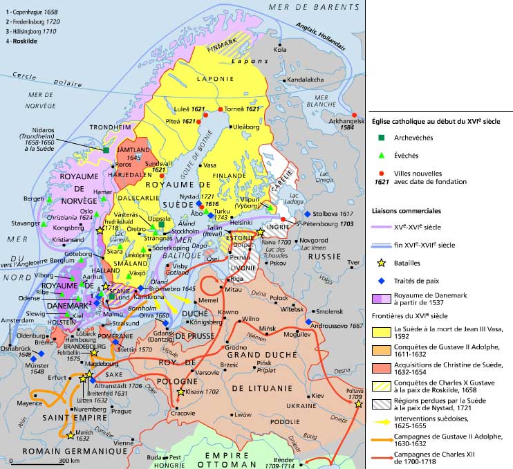 Scandinavie ≡ Voyage - Carte - Plan