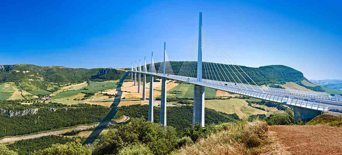 Viaduc de Millau ≡ Voyage - Carte - Plan