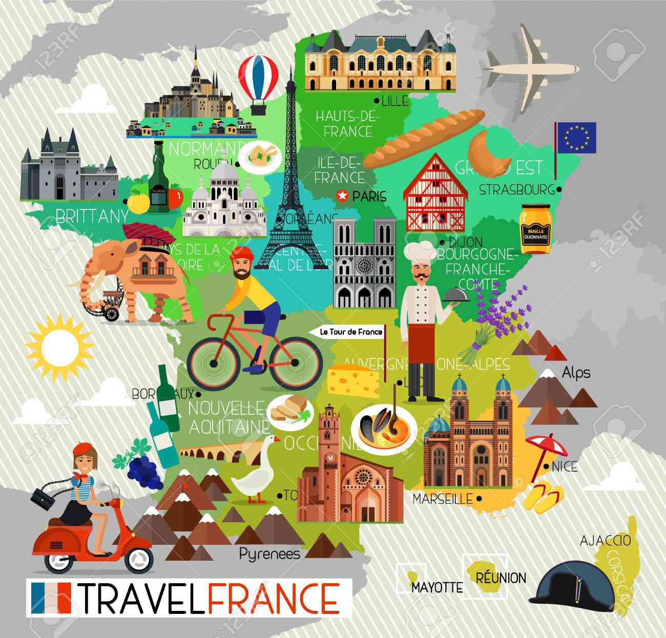 Voyage en France ≡ Voyage - Carte - Plan