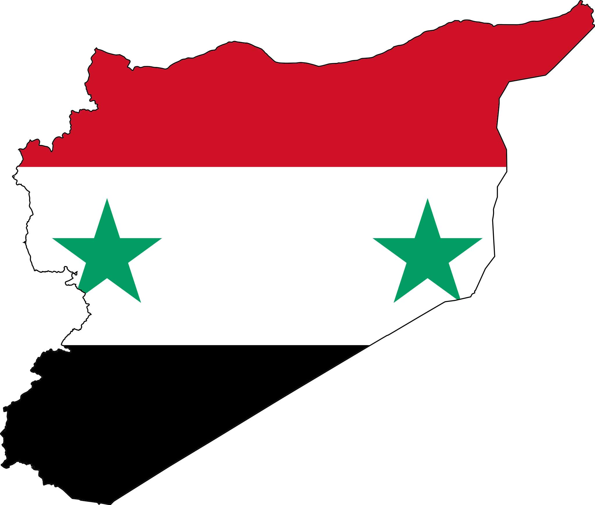 Symbole du drapeau syrien » Vacances - Guide Voyage