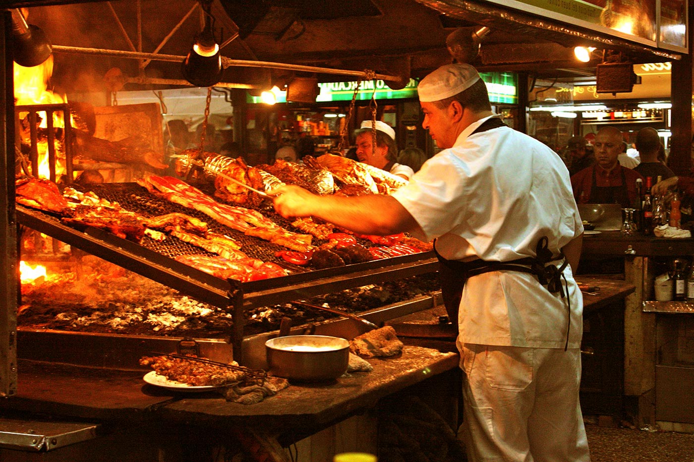 La parilla : Assado en Argentine ≡ Voyage - Carte - Plan