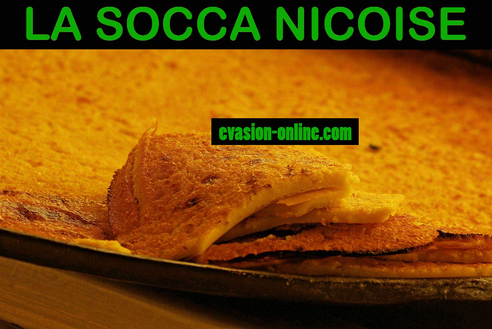 La Socca Niçoise ≡ Voyage - Carte - Plan