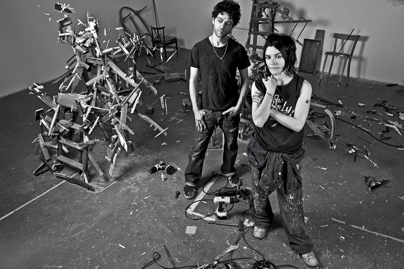 Tim Noble et Sue Webster - Sculptures et ombres ≡ Voyage - Carte - Plan