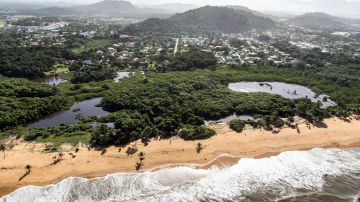La Guyane ≡ Voyage - Carte - Plan