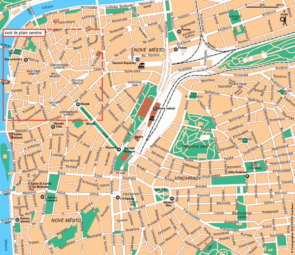 Prague Week-End en République Tchèque ≡ Voyage - Carte - Plan