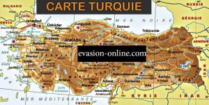 Carte de la Turquie détaillée » Voyage - Carte - Plan