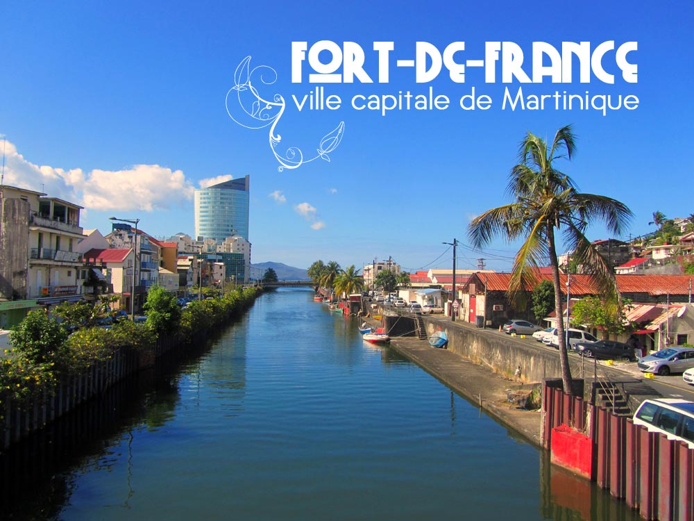 Fort de France - Capitale de la Martinique ≡ Voyage - Carte - Plan