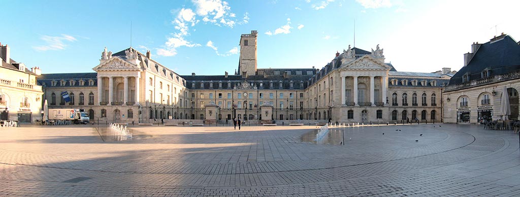La ville de Dijon ≡ Voyage - Carte - Plan