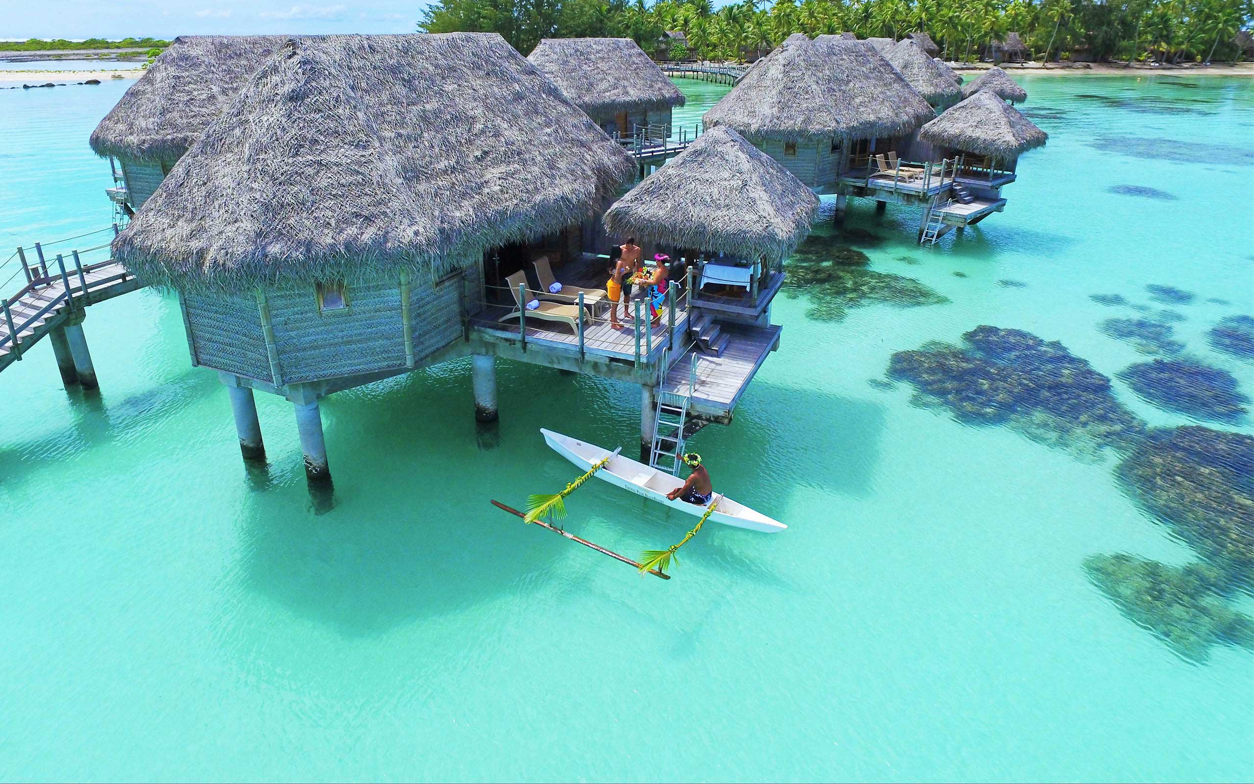 Tikehau - Atoll ≡ Voyage - Carte - Plan