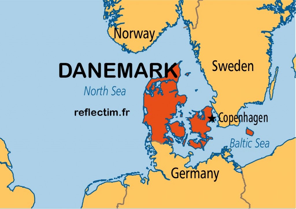 Danemark ≡ Voyage - Carte - Plan