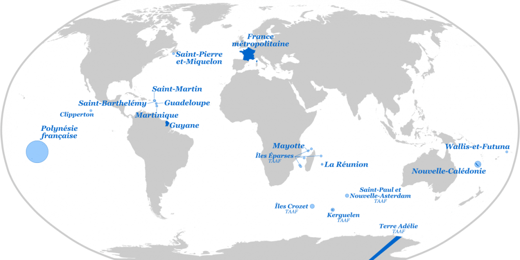 La France d Outre Mer ≡ Voyage - Carte - Plan