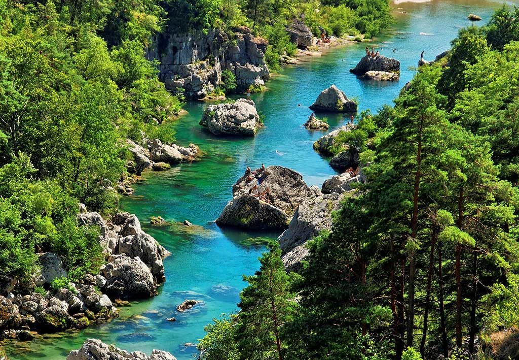 Rivière du Tarn ≡ Voyage - Carte - Plan