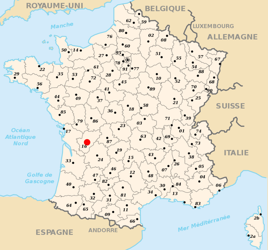 Angoulême ≡ Voyage - Carte - Plan