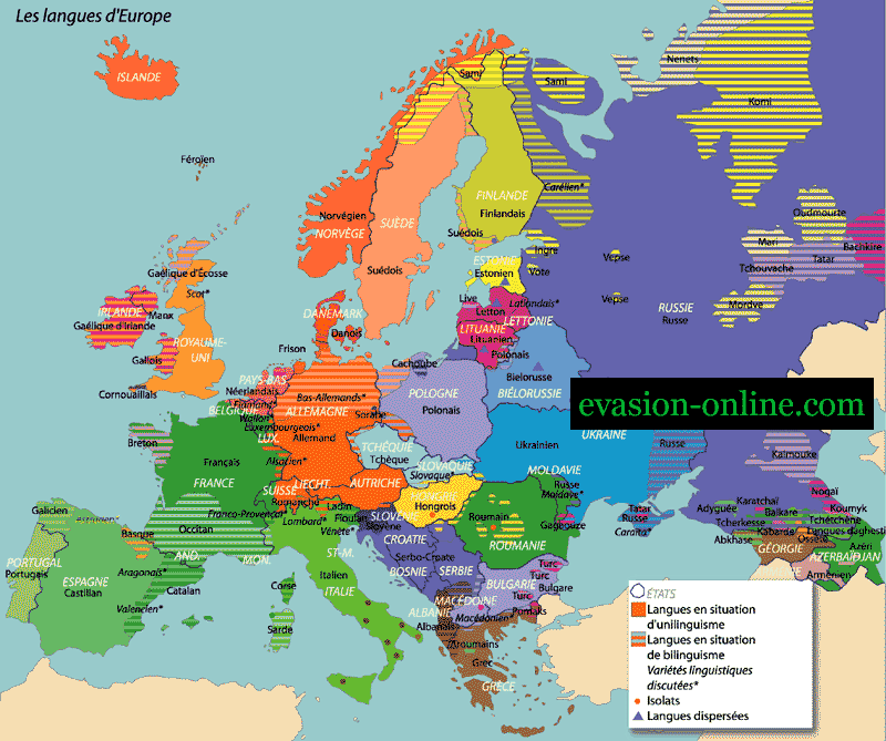 Europe de l'Est ≡ Voyage - Carte - Plan