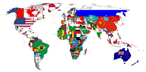 Les Pays ≡ Voyage - Carte - Plan