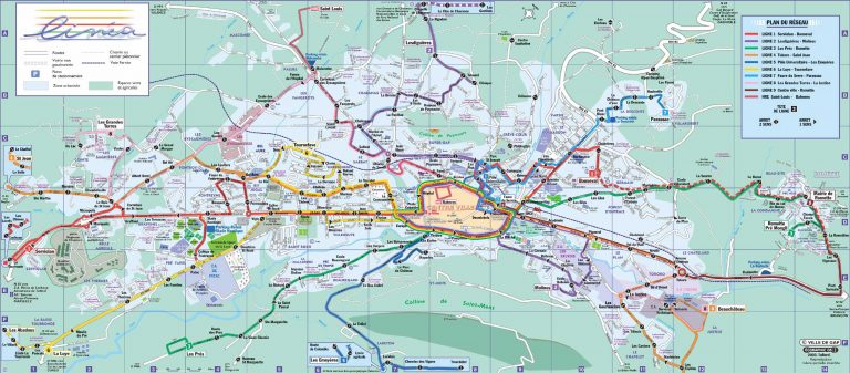 Ville de gap ≡ Voyage - Carte - Plan
