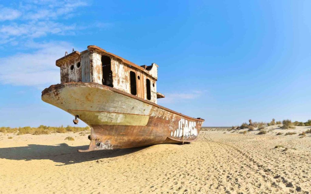 Carte de la mer d Aral » Voyage - Carte - Plan