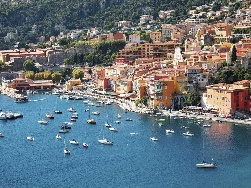 Villefranche sur Mer ≡ Voyage - Carte - Plan