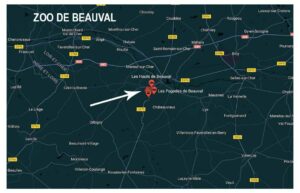 Zoo de Beauval ≡ Voyage - Carte - Plan